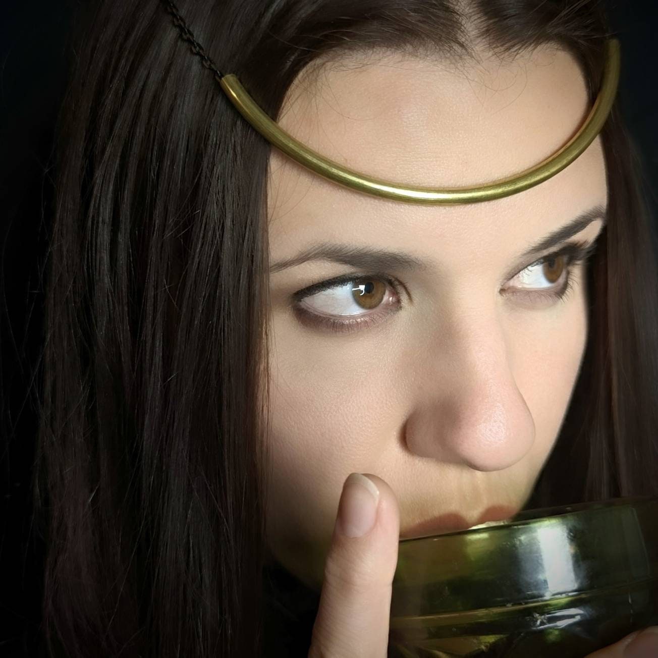 Simple Forehead Circlet Crown - Etsy