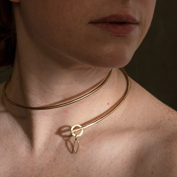 Wrap Around Necklace - Etsy