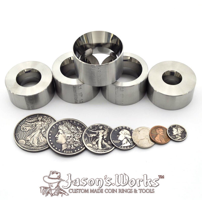 THE ORIGINAL Full Set of 17 and 25 Degree Universal Dies! .7" Through 1 ...