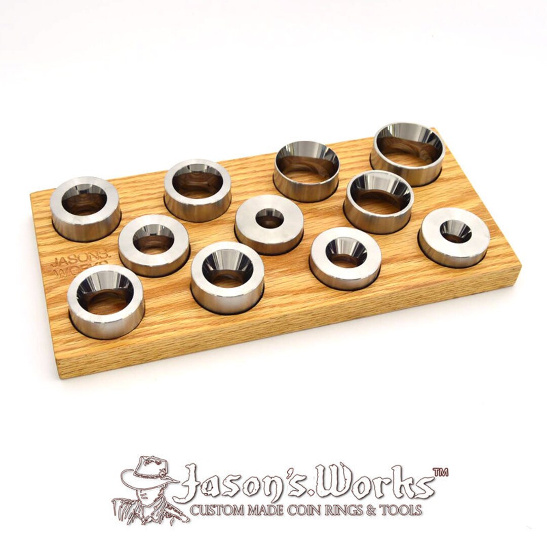 THE ORIGINAL Full Set of 17 and 25 Degree Universal Dies! .7" Through 1 ...