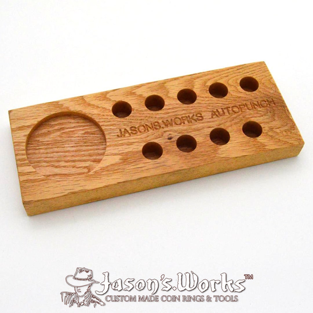 Auto Coin Ring 9 Piece Tool Holder (for the Auto Punch Not Requiring ...