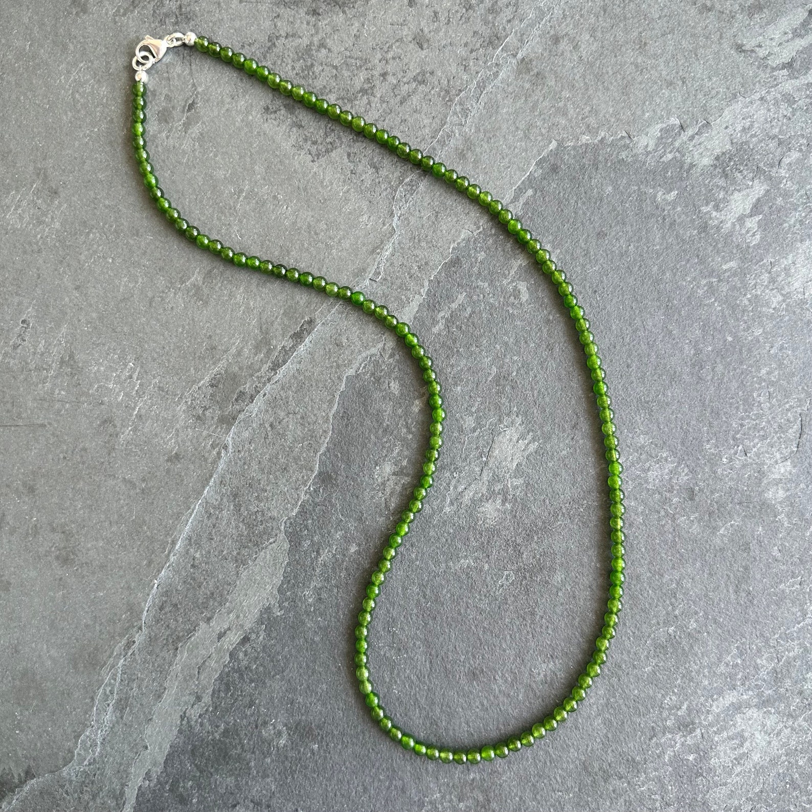 Jade Bead Necklace, Men's Necklace, Men's Bead Necklace, Jade Jewelry ...