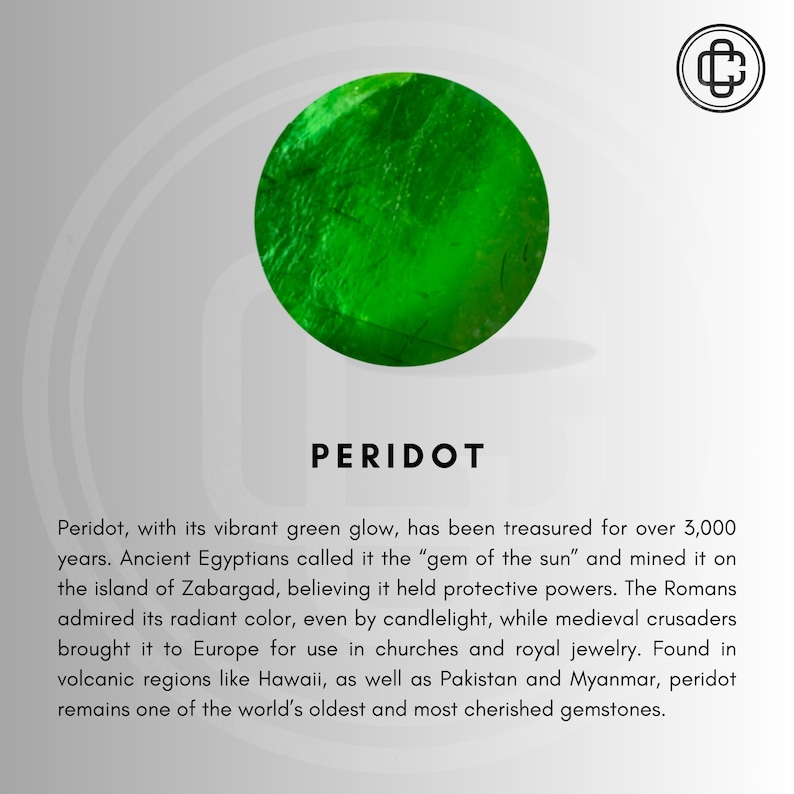 Men's Peridot Faceted Cube Necklace: Minimalist Beaded Sterling Silver ...