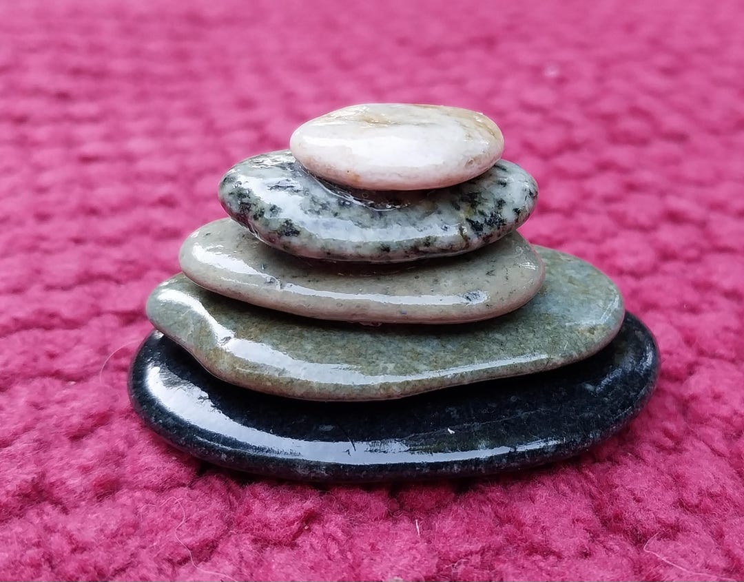 Cairn, Mini Cairn, Fairy Rock Sculpture, Tiny Stones, Zen Inspired ...
