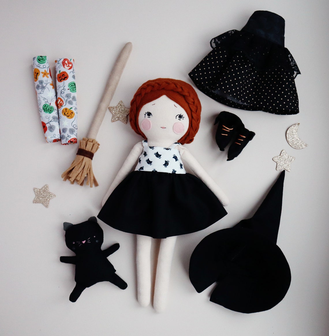 Witch Doll Add on Pattern | Etsy