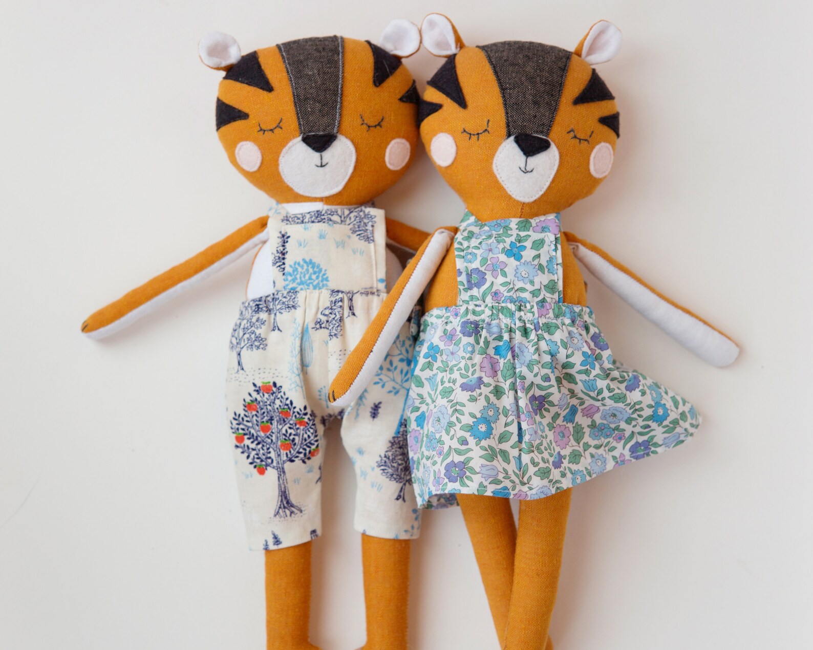 Tiger & Panda Digital Sewing Pattern and Video Tutorial - Etsy Australia