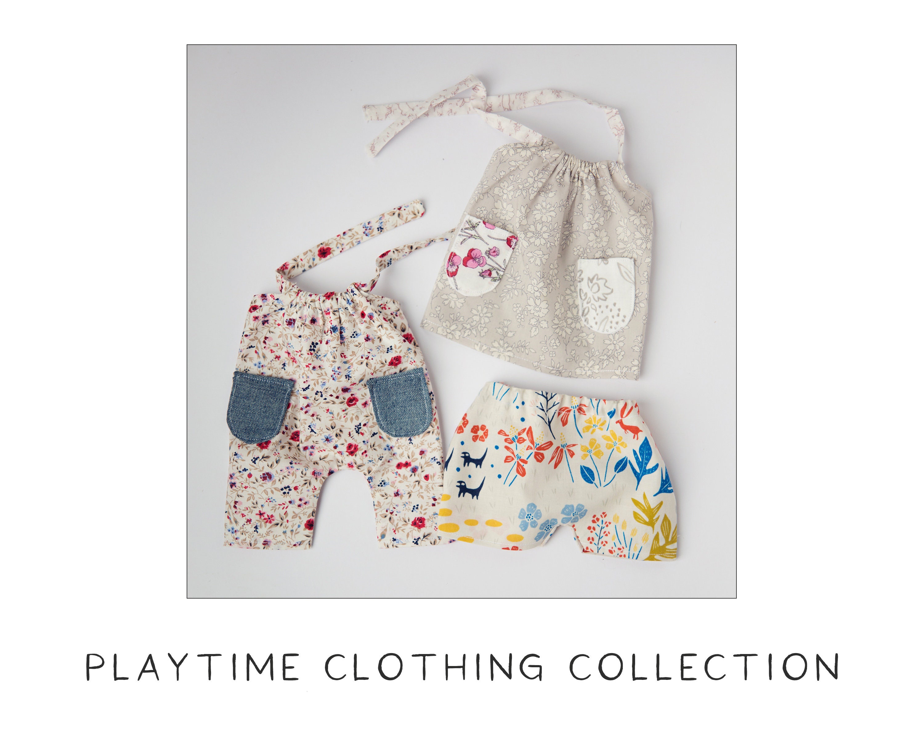 Playtime Clothing Pattern Collection - Etsy UK