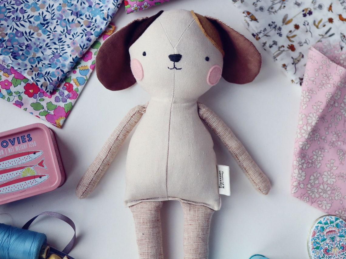 Dog Doll Digital Sewing Pattern & Video Tutorial - Etsy