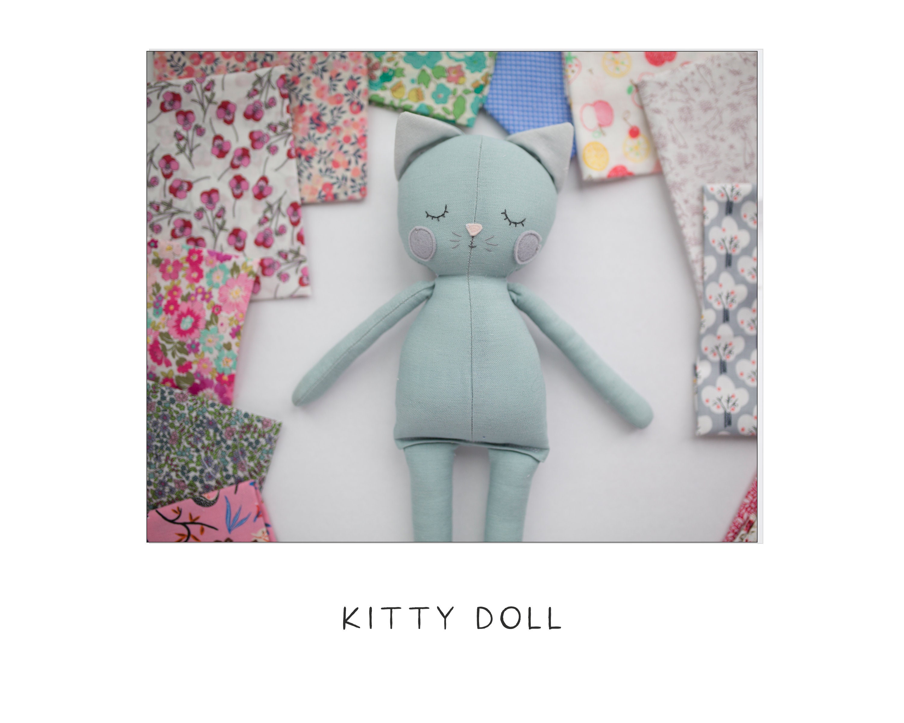 Kitty & Mouse Digital Sewing Pattern and Video Tutorial - Etsy UK