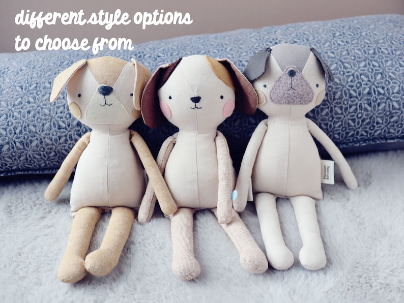 Dog Doll Digital Sewing Pattern & Video Tutorial - Etsy