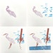 Linocut of a Little Egret - Etsy