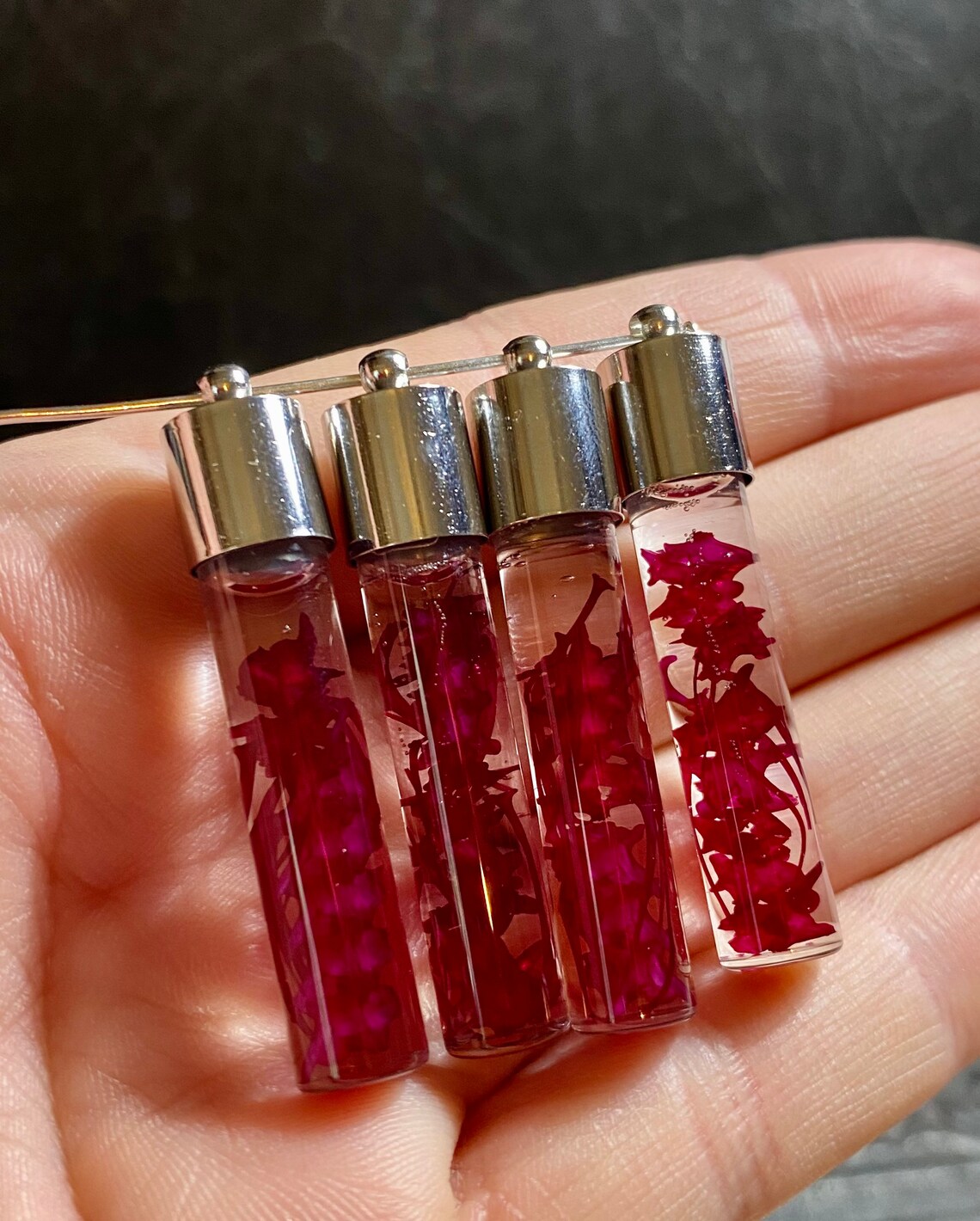 Real Diaphonized Snake Bones Visible Skeleton Pink Specimen | Etsy