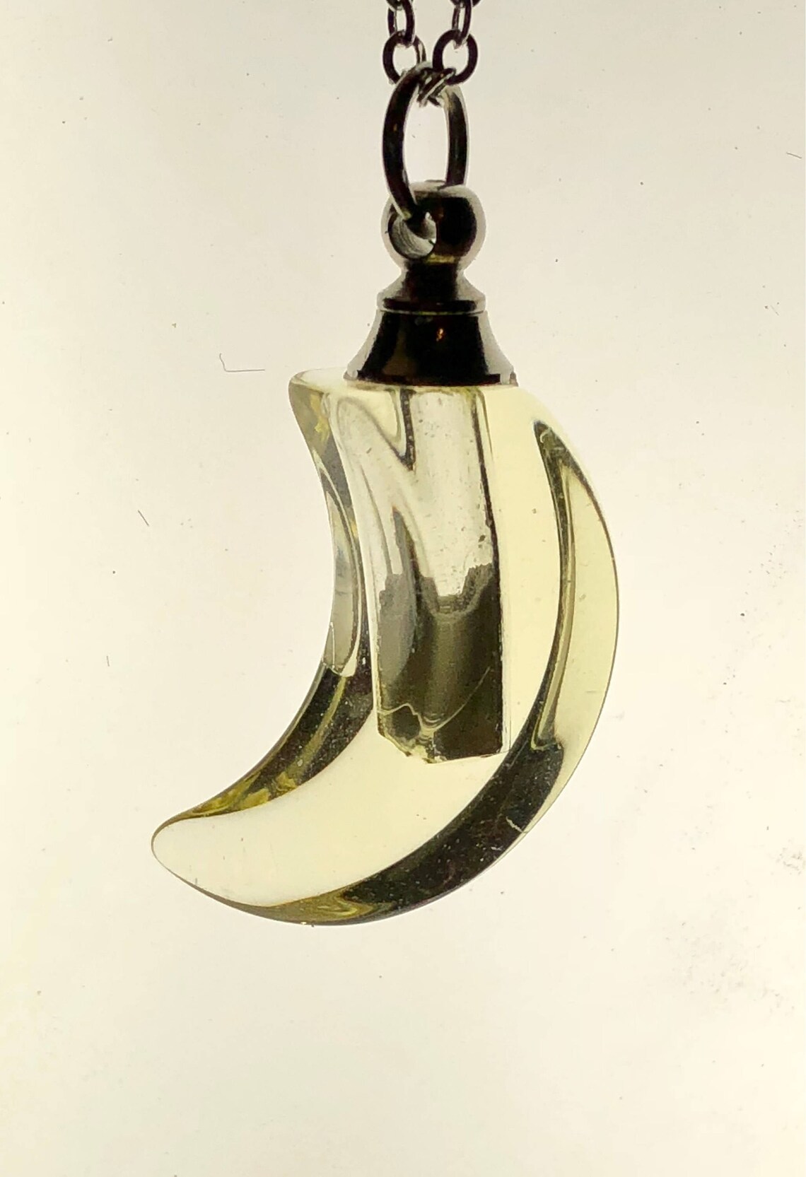 Yellow Crescent Real Lunar Moon Dust Meteorite Tiny Crystal - Etsy