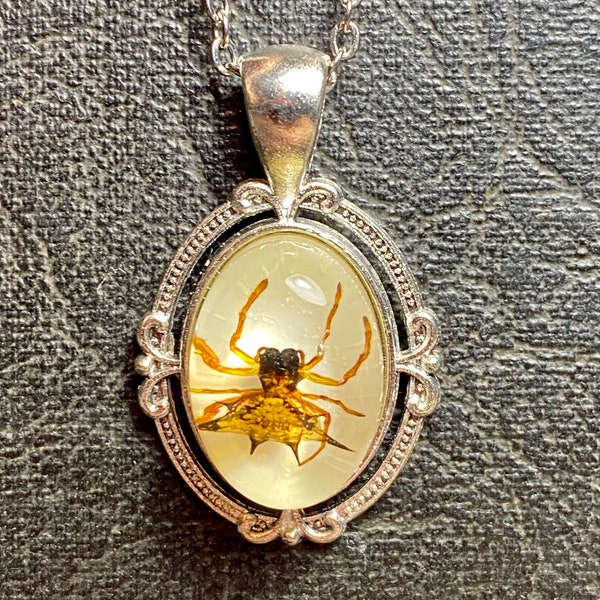 Spider Necklace - Etsy