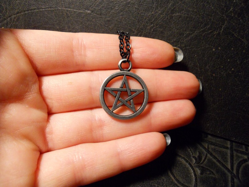 The Good Witch Pentagram White Magic Pentacle Talisman - Etsy Hong Kong