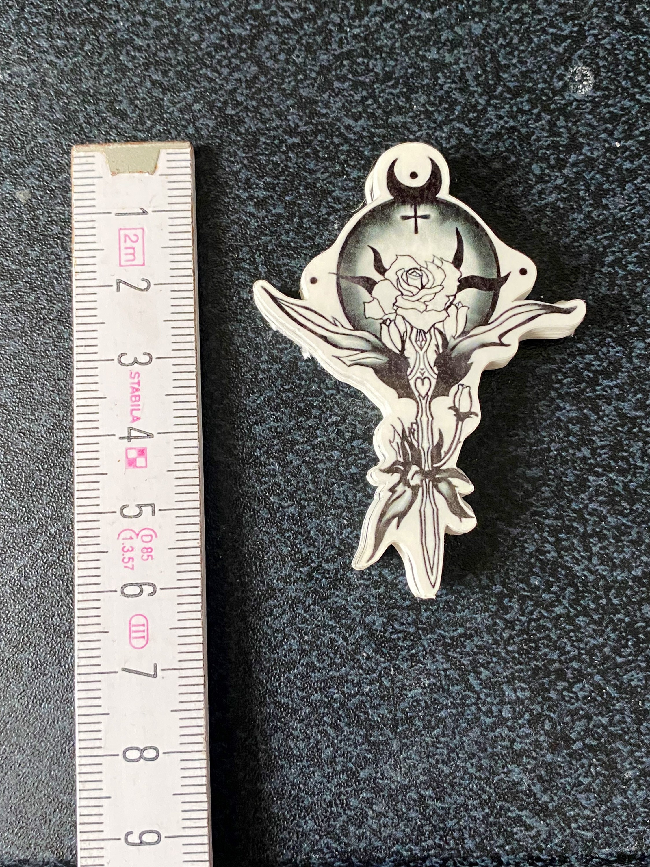 Dimitrescu Sisters Forehead Emblem Temporary Tattoo (x3) - Etsy UK