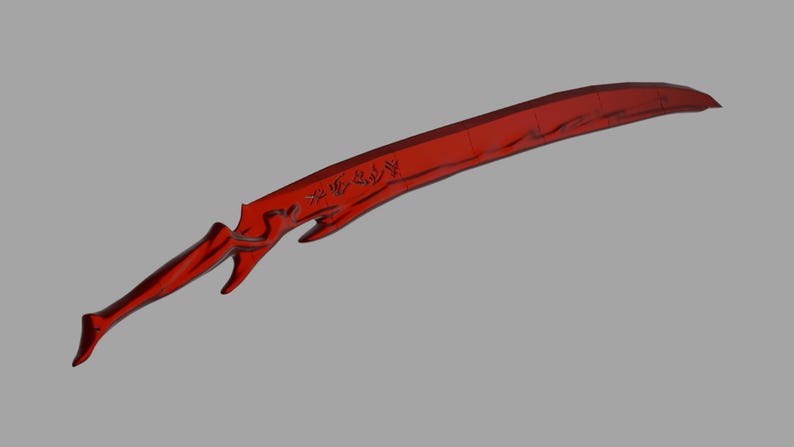 League of Legends - Yone - Demon Sword and Katana - STL FILES ONLY - Etsy