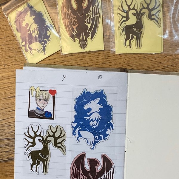 Fire Emblem Black Eagles Stickers - Etsy