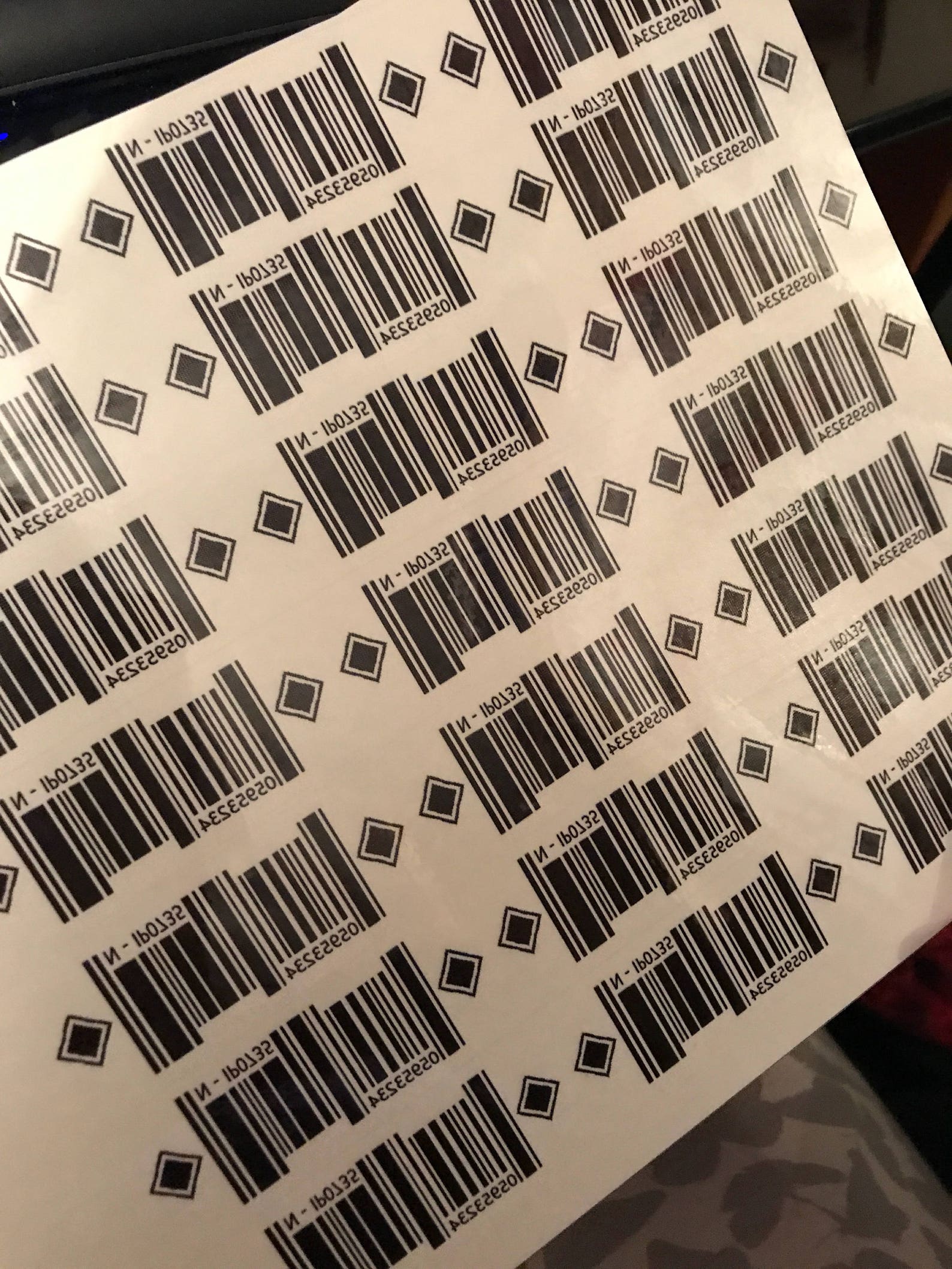 Prompto Argentum Codeprint Temporary Tattoo (x3 of Each Tattoo) - Etsy