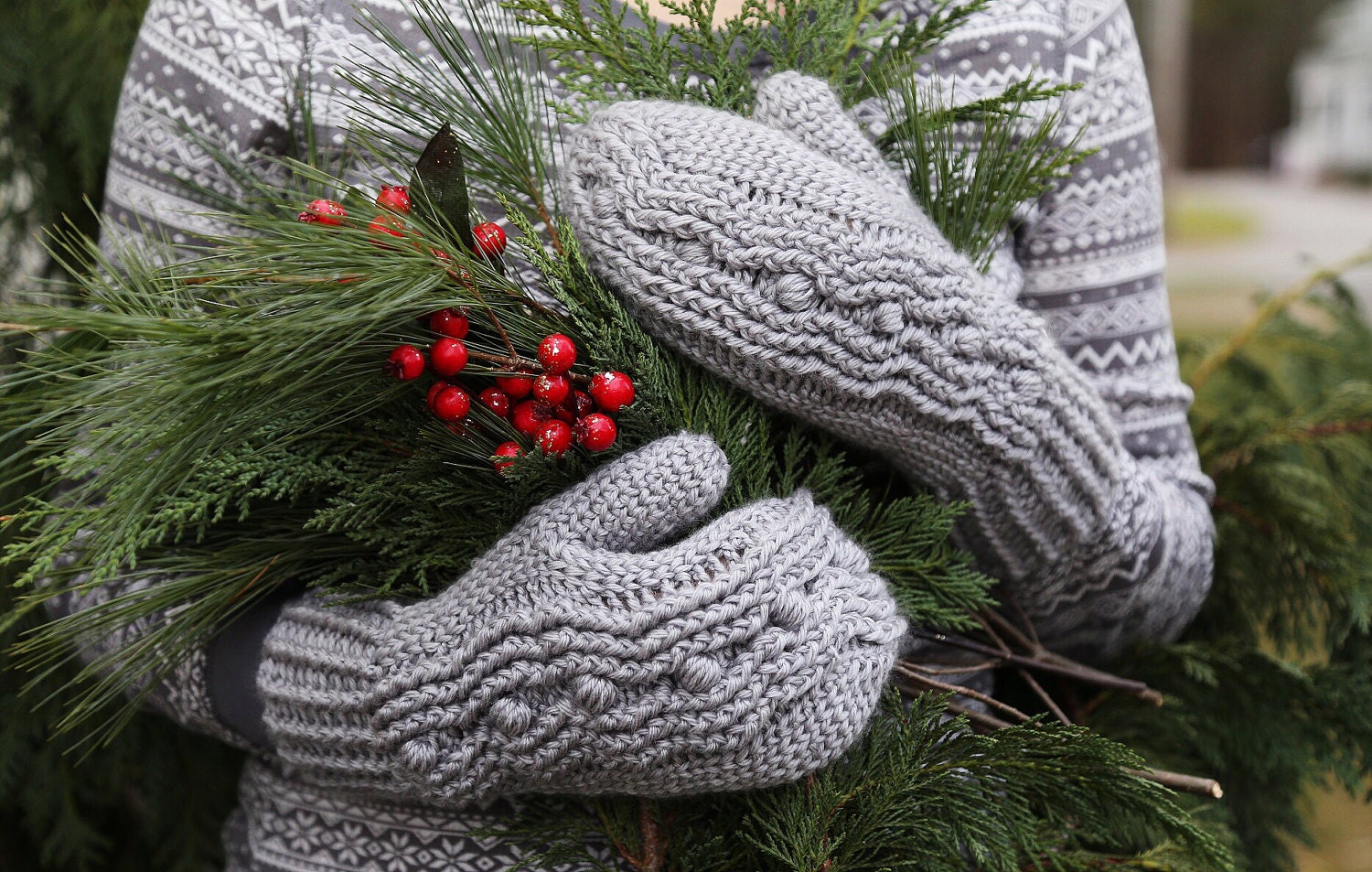Madison Honeycomb Mittens/mitts PDF Pattern - Etsy
