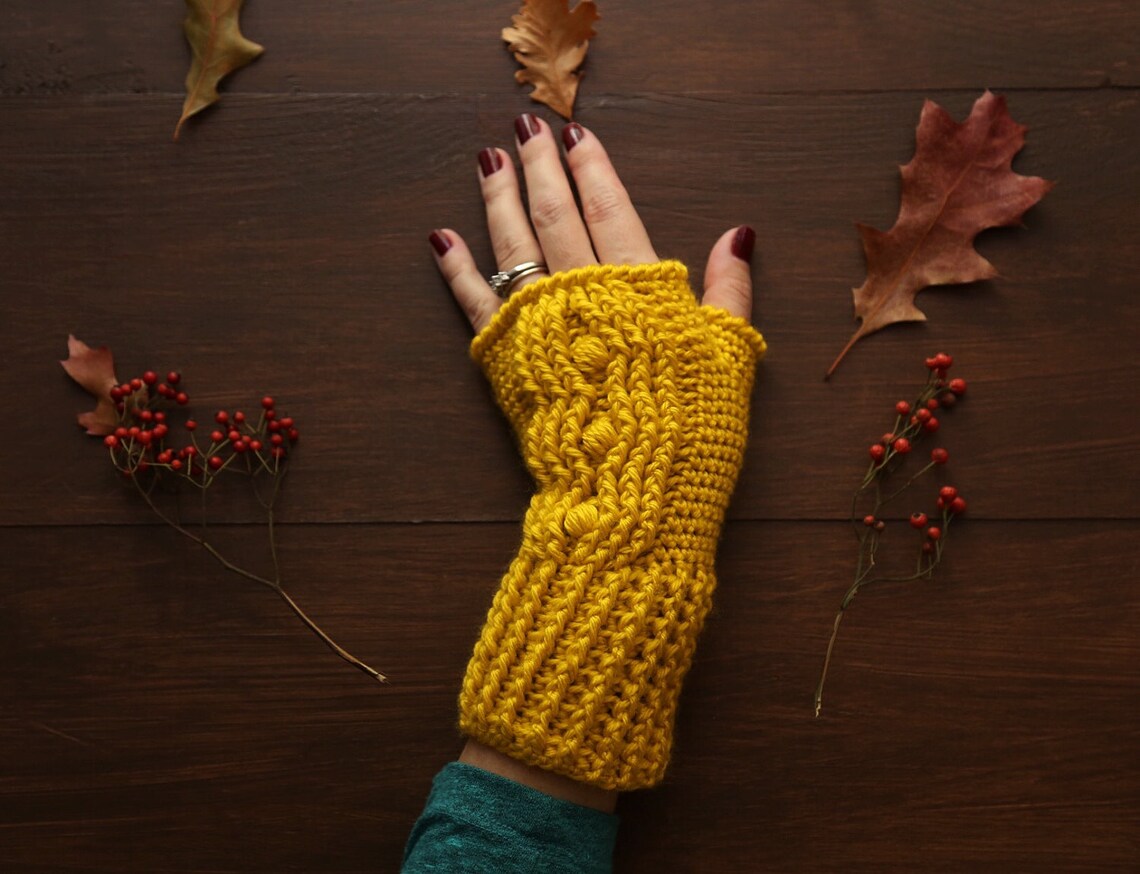 Madison Honeycomb Mittens/mitts PDF Pattern - Etsy
