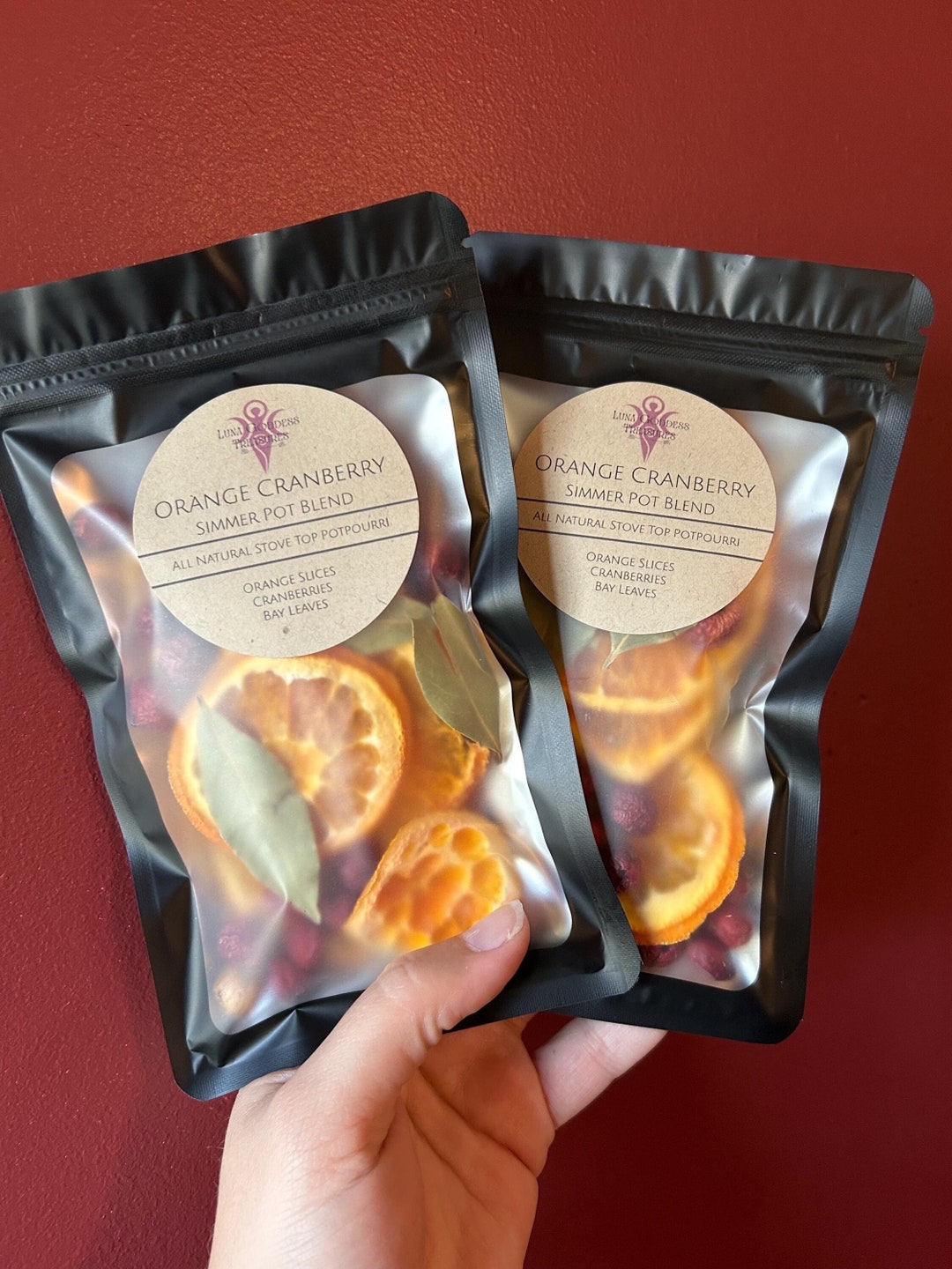 SIMMER POT BLENDS Stove Top Potpourri Natural Fragrance Dried Fruits ...