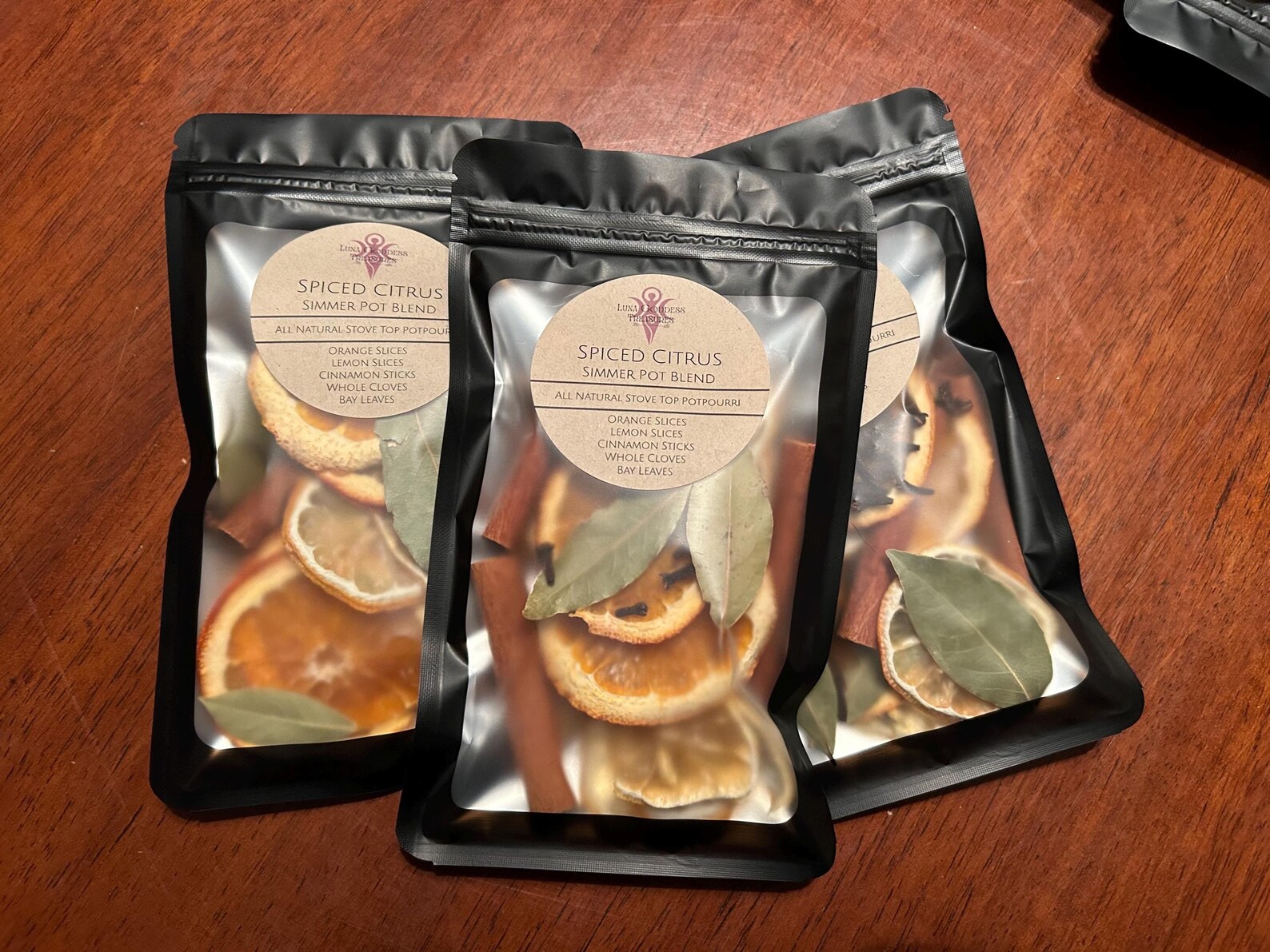 SIMMER POT BLENDS | Stove Top Potpourri | Natural Fragrance | Dried ...