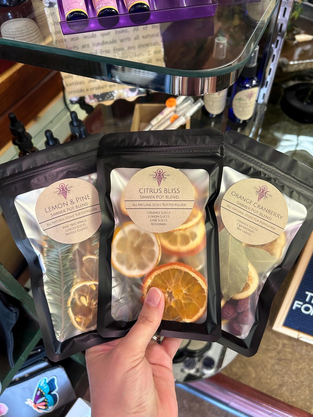 SIMMER POT BLENDS | Stove Top Potpourri | Natural Fragrance | Dried ...