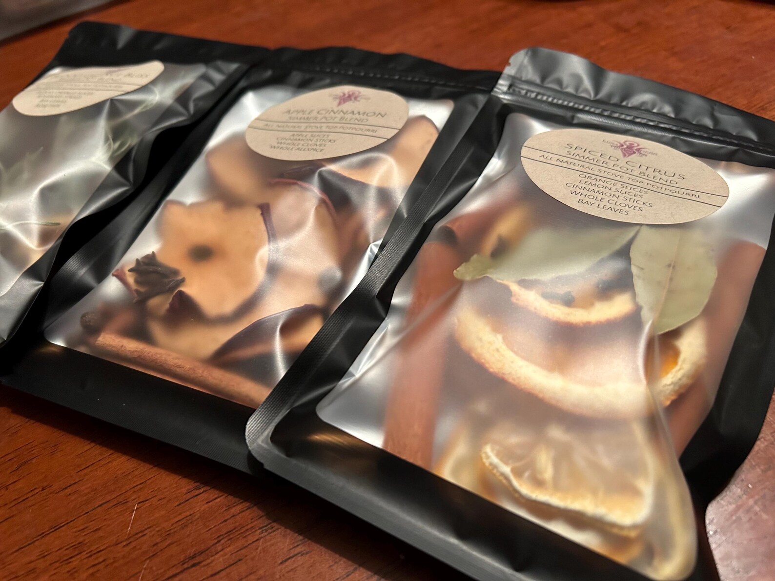 SIMMER POT BLENDS | Stove Top Potpourri | Natural Fragrance | Dried ...