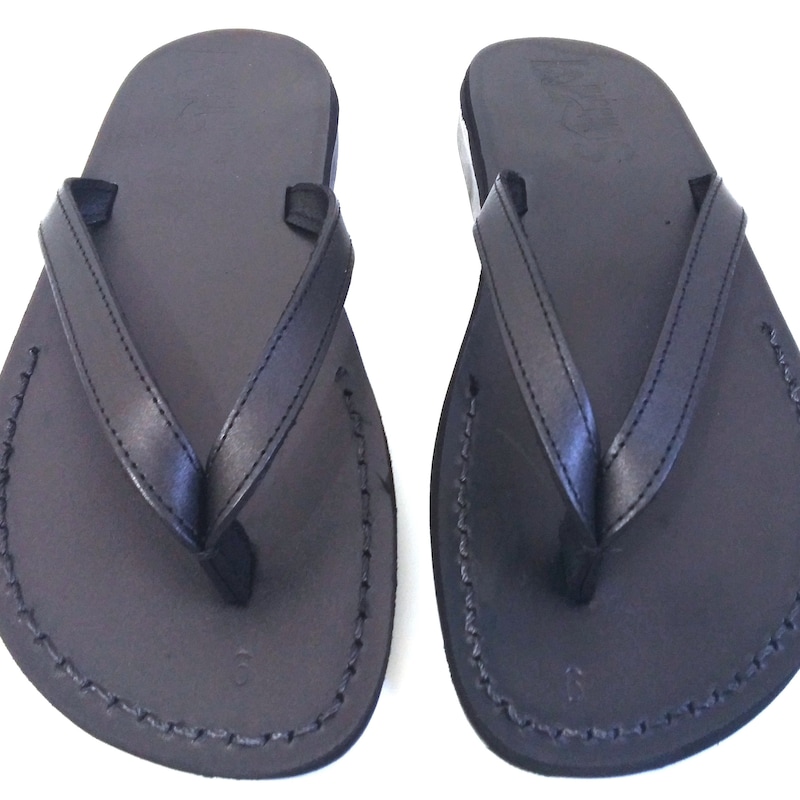 Leather Flip Flop - Etsy