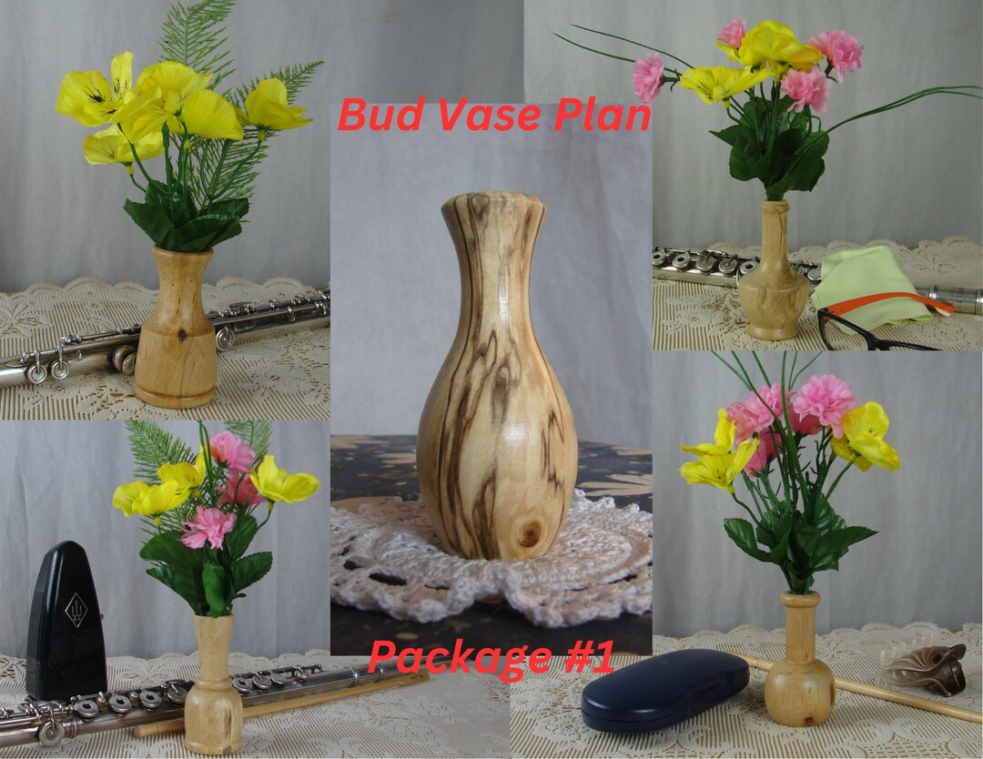Bud Vase Plans Package #1 - Etsy