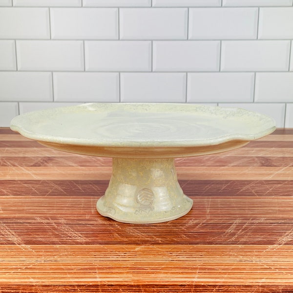 Pottery Cake Stand - Etsy