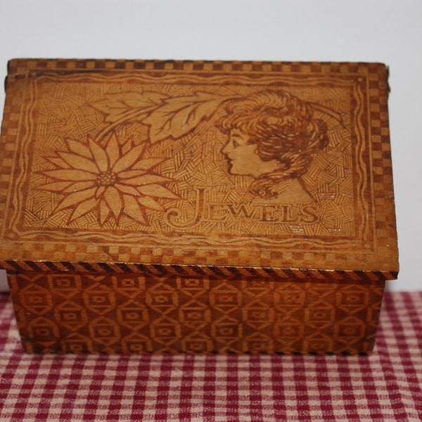 Pyrography Box - Etsy