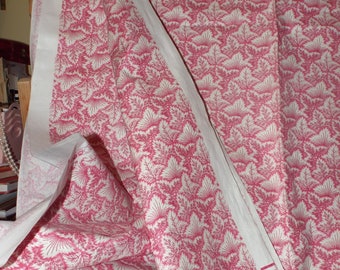 Red Calico Fabric - Etsy