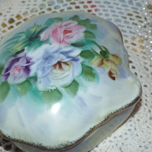Hand Painted Trinket Box, Jewelry Box, - Etsy