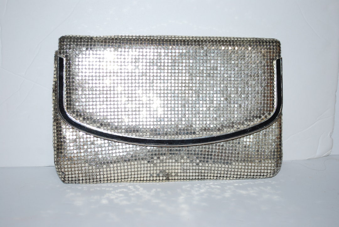 Vintage Silver Mesh Evening Purse Women's Vintage - Etsy