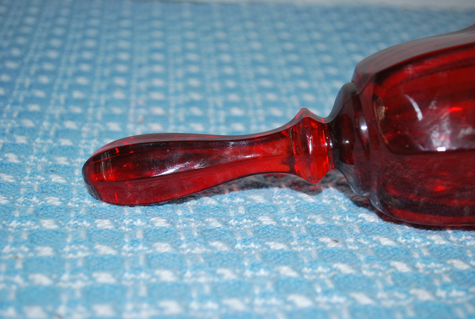Stunning Amberina Bell Collectible Red Crystal Bell - Etsy