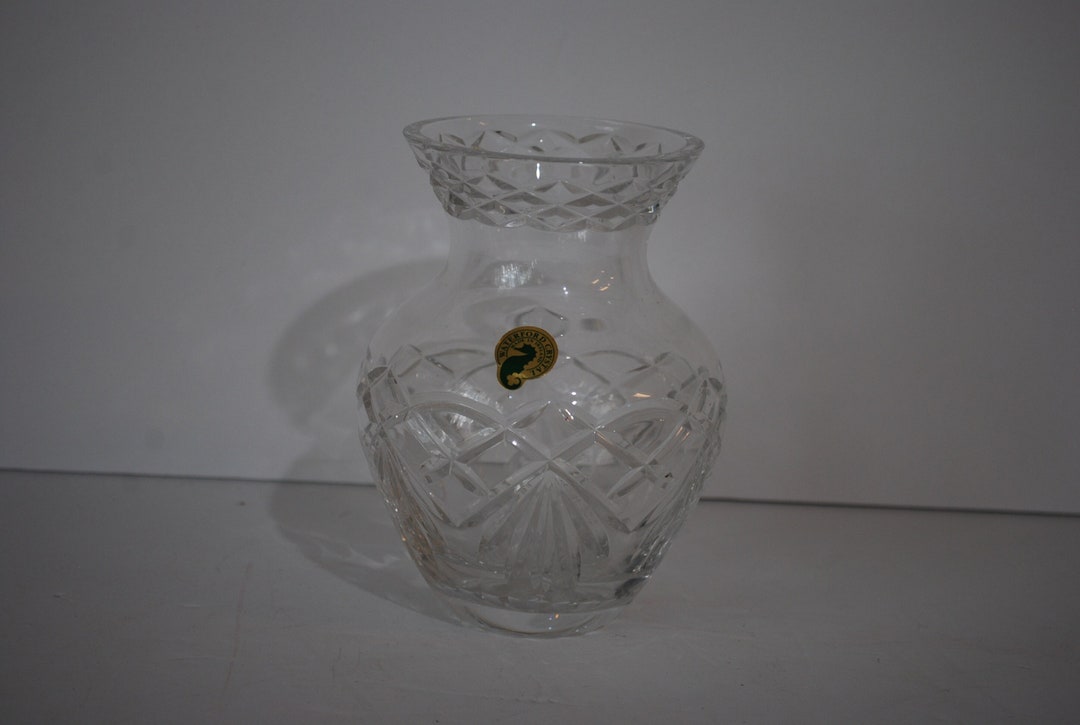 Waterford Crystal Stunning Floral Vase Waterford Mark - Etsy