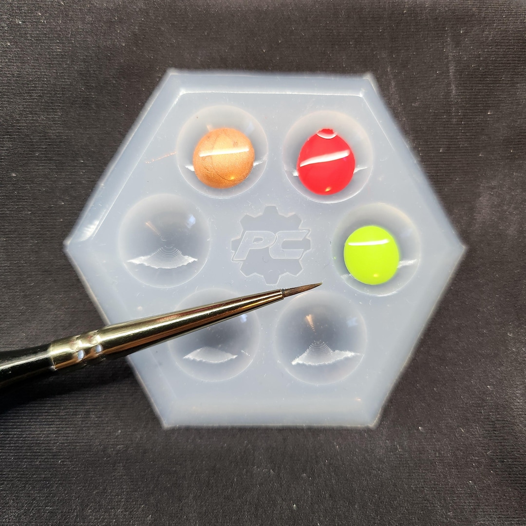 Ultimate Mini Reusable Silicone Paint Palette! - Etsy