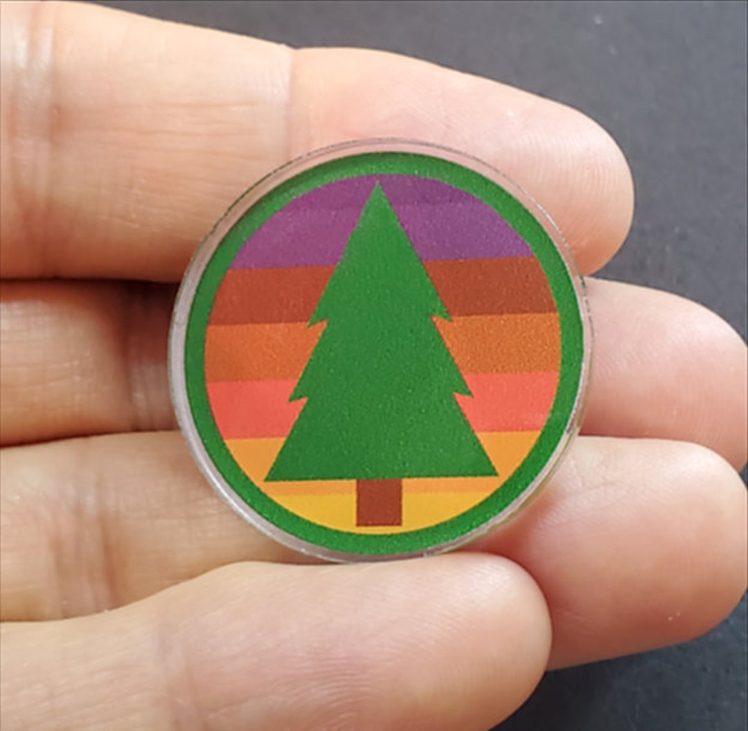 Pine Guard Acrylic Pin Inspired by the Adventure Zone : Amnesty - Etsy