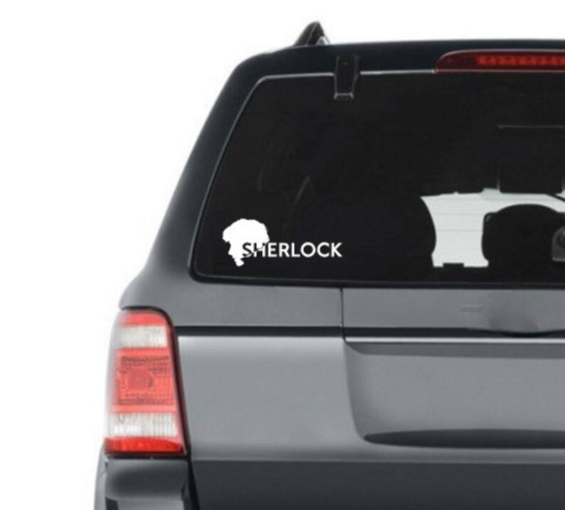 BBC Sherlock Cameo Title Vinyl Decal / Sticker - Etsy