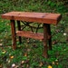 Rustic Tree Trunk Console Entry Table Handmade Sofa 54" Table With ...