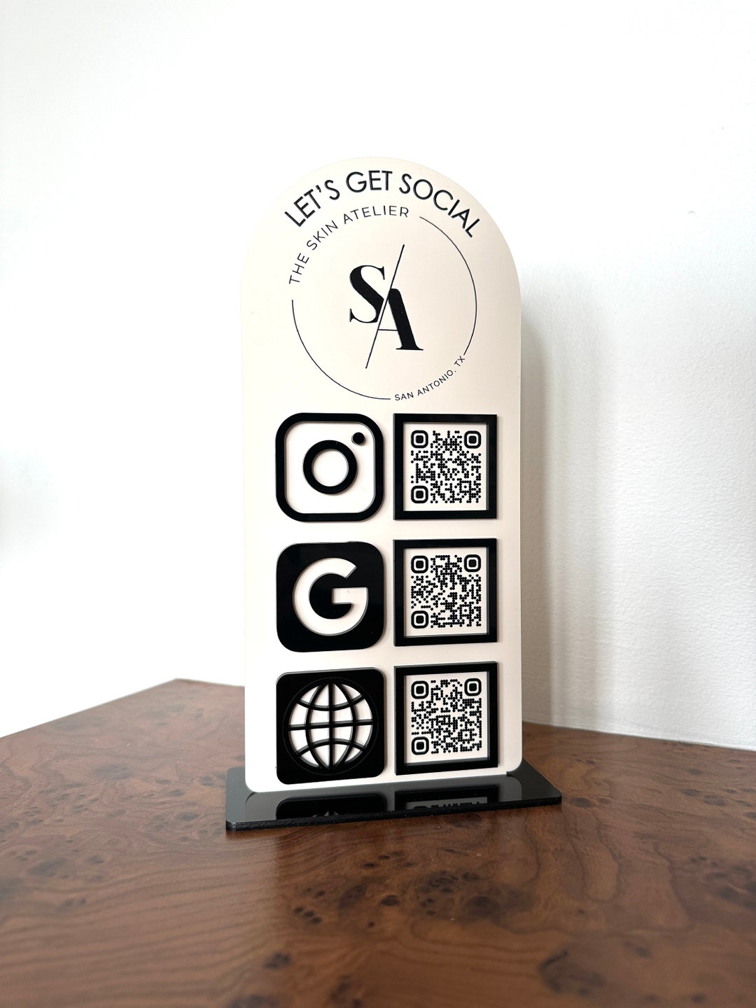 QR Code, 3 Code, Triple Icon, QR Code Instagram Business Social Media ...