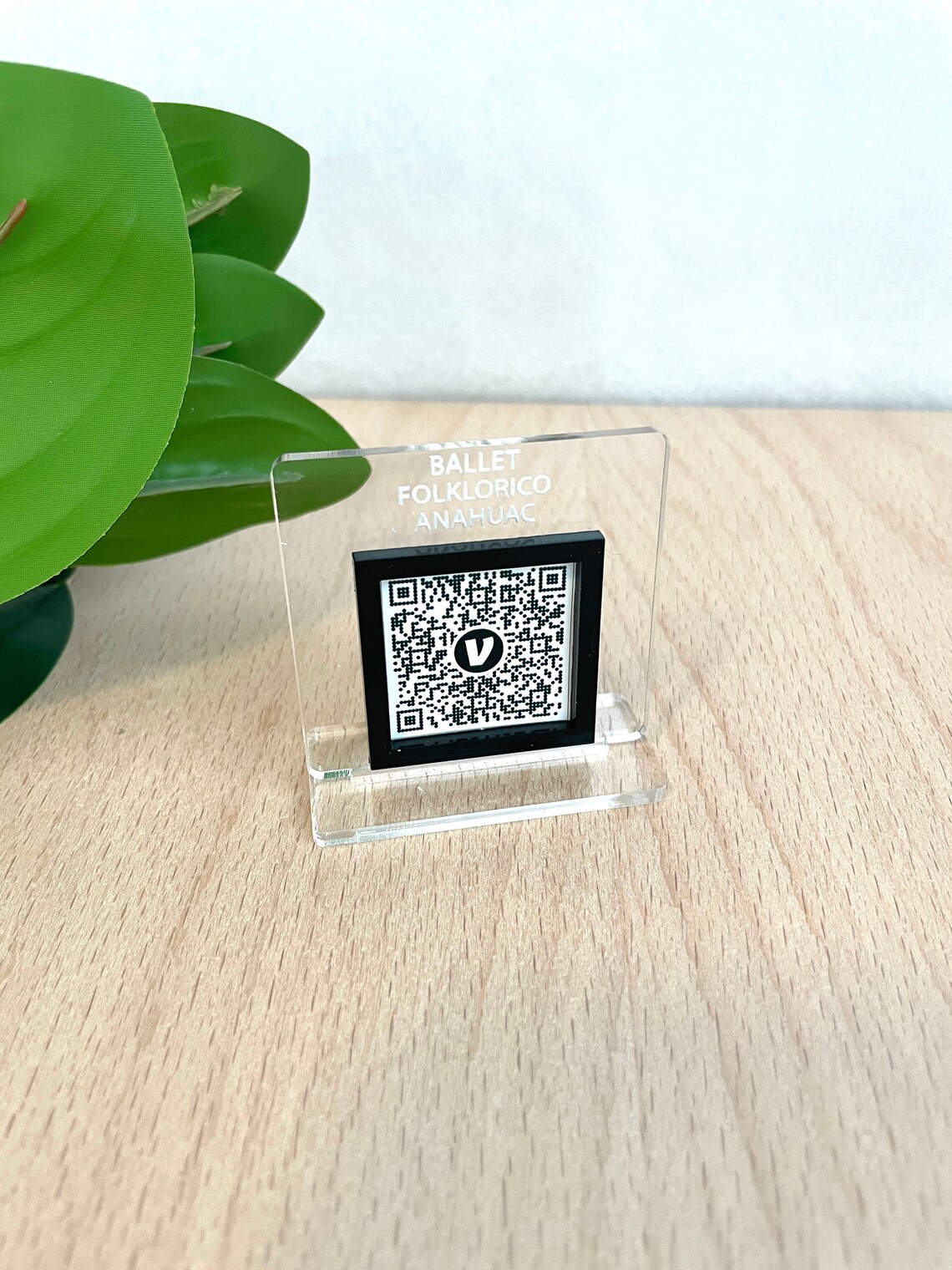QR Code Sign MINI / Colored Acrylic / Social Media Sign Single - Etsy