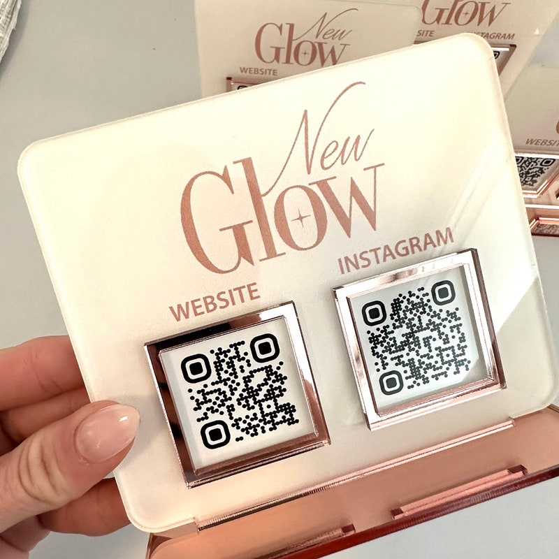 Qr Code Print Stickers - Etsy