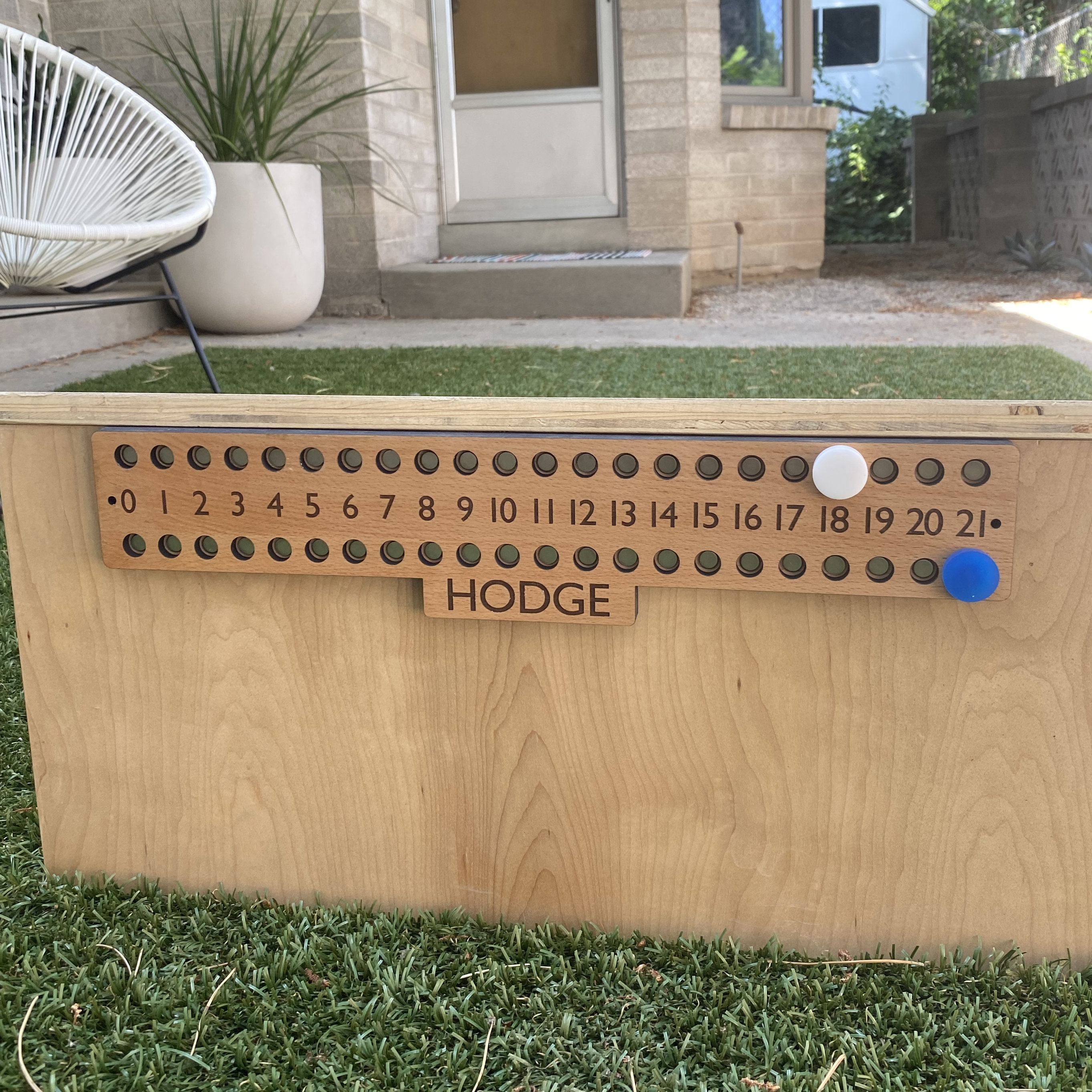 Corn Hole / Ping Pong Score Board Personalized With Your Name - Etsy Canada