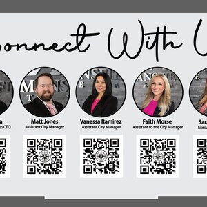 7 QR Code Sign With 7 Icons or Photos - Etsy