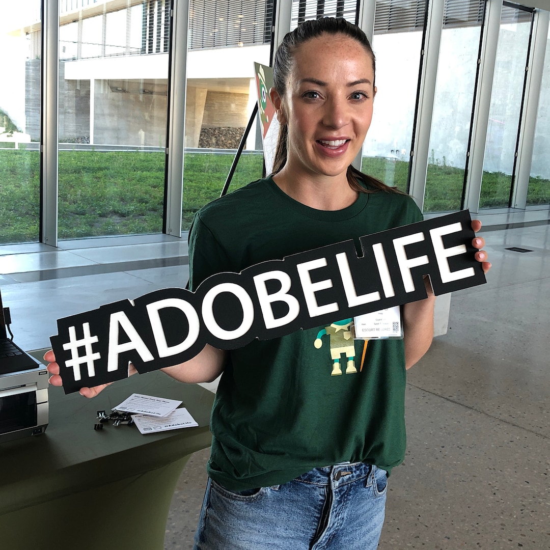 Indestructible Hashtag Prop Sign, Engraved Sign, Durable Sign, Trade ...