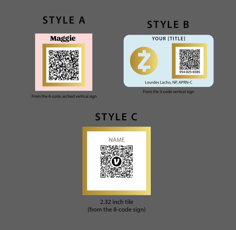 Replacement Magnetic QR Code - Etsy