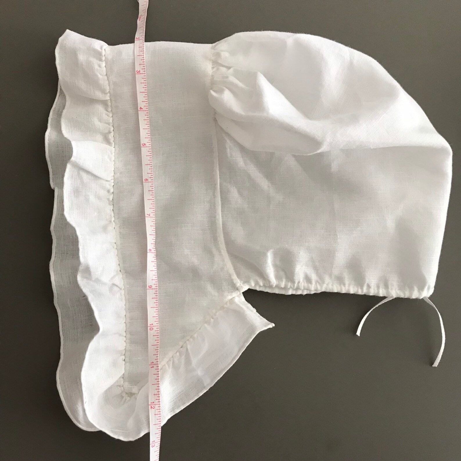 Lappet Cap With Ruffle Trim Late 18th Century, Early 19th Century MADE ...